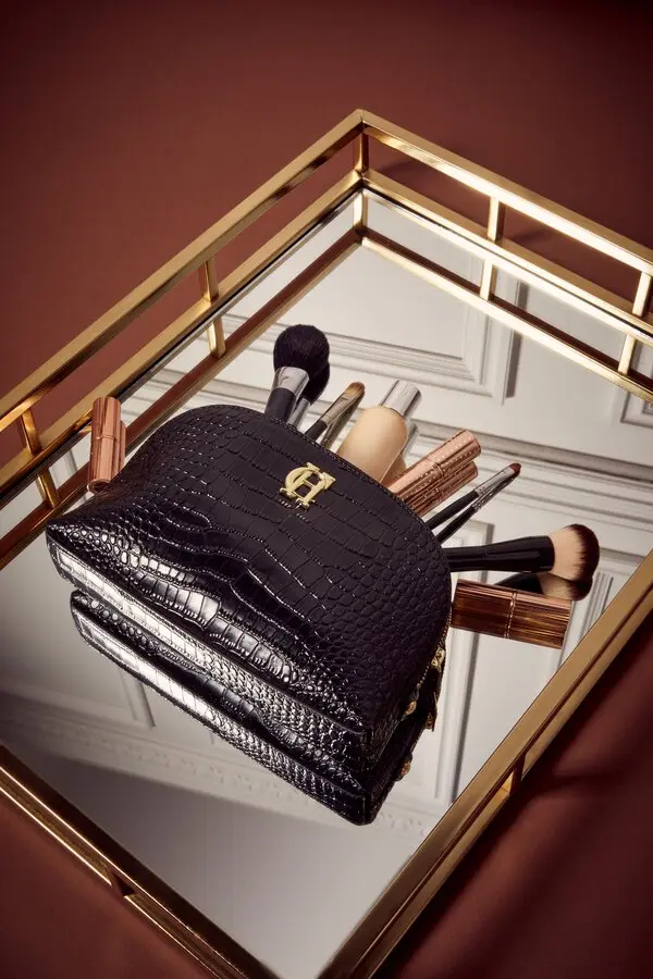 Holland Cooper Chelsea Makeup Bag Croc 's