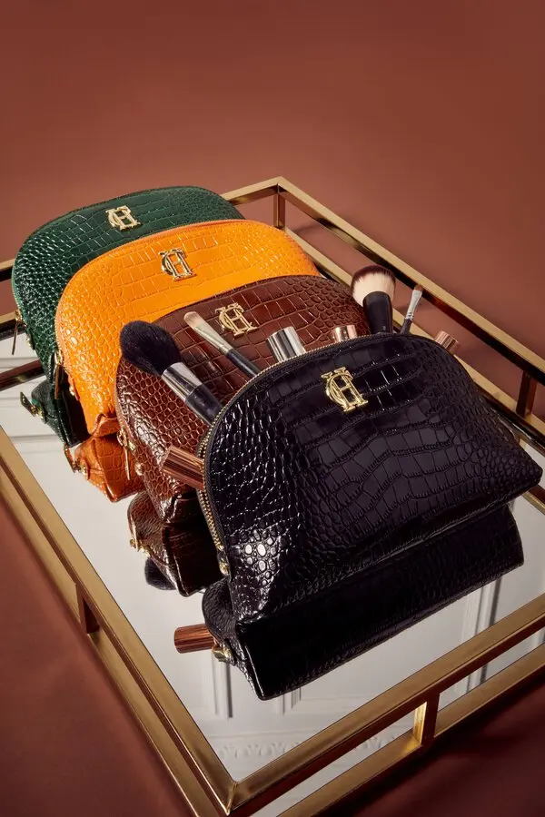 Holland Cooper Chelsea Makeup Bag Croc 's