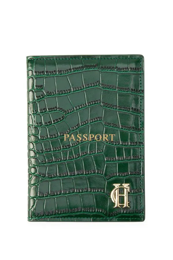 Holland Cooper Chelsea Passport Holder Croc 's