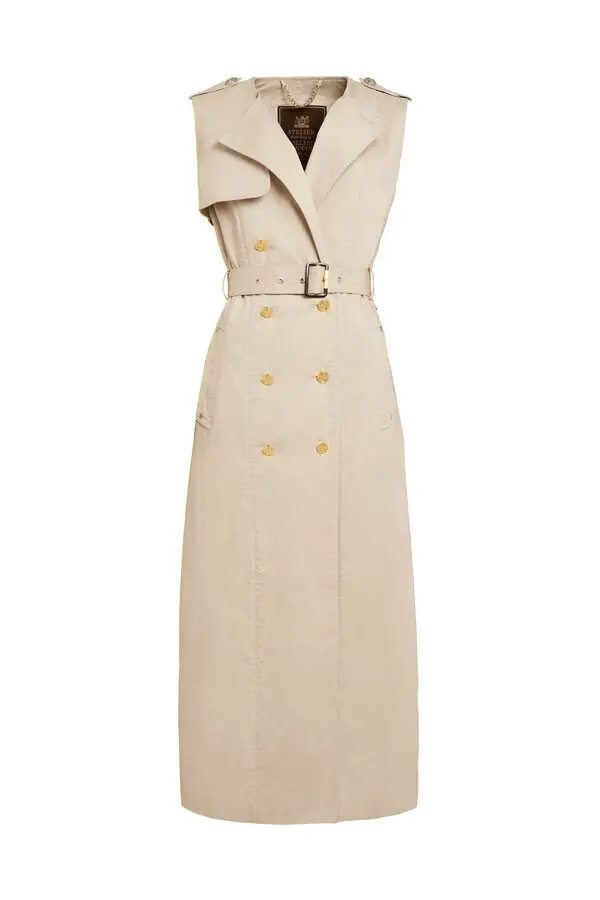 Holland Cooper Collarless Trench Gilet French 's