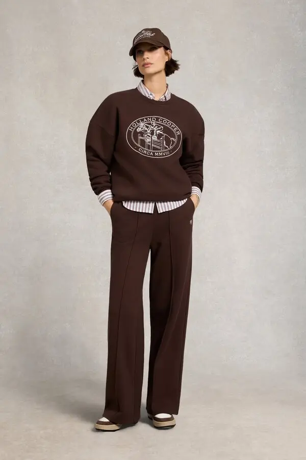 Holland Cooper Collegiate Wide Leg Jogger 's