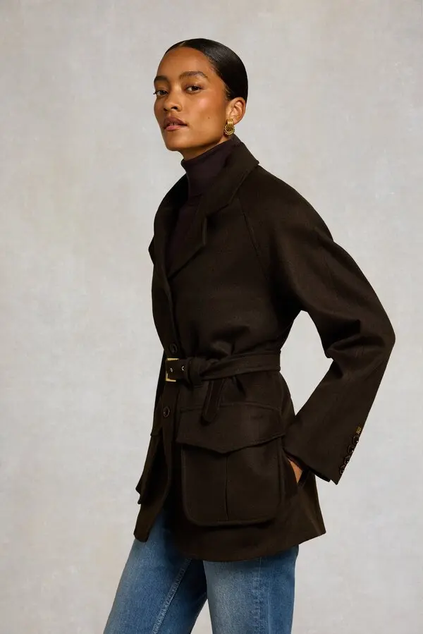 Holland Cooper Cotswold Belted Jacket 's