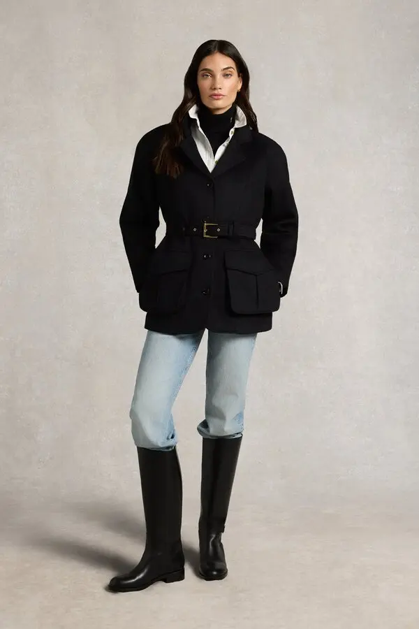 Holland Cooper Cotswold Belted Jacket Soft 's