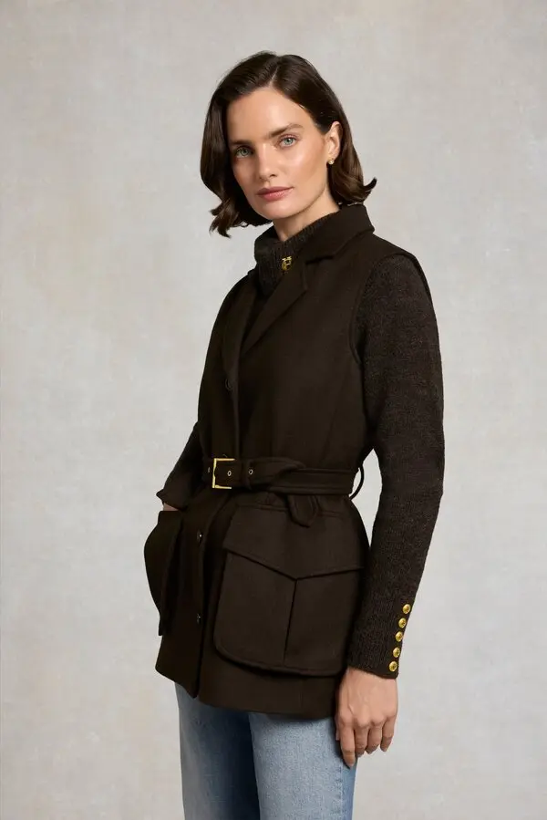 Holland Cooper Cotswold Belted Gilet