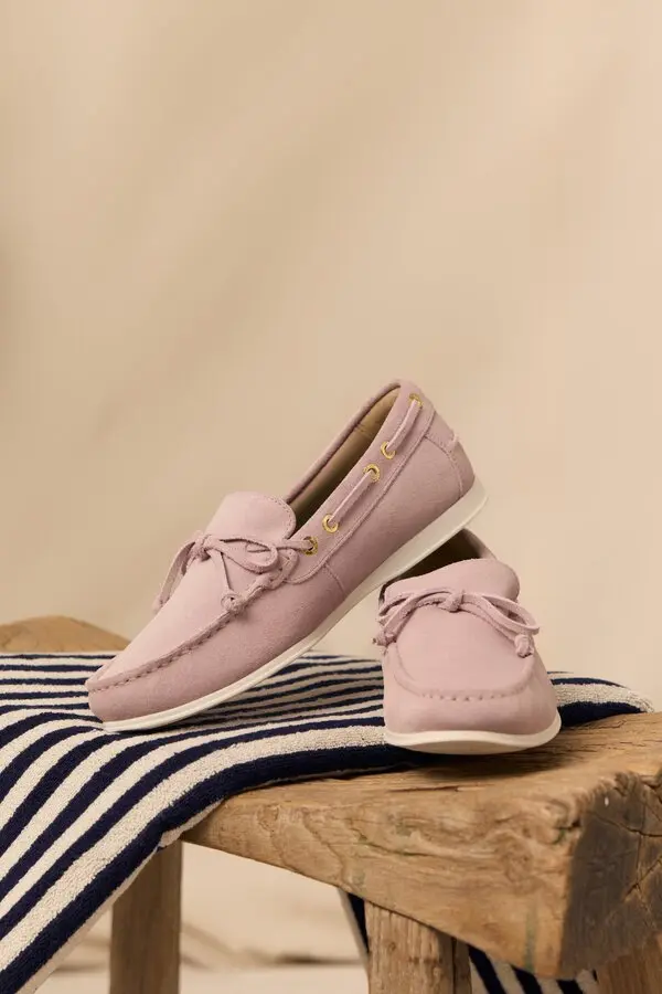 Holland Cooper Deck Shoe Suede