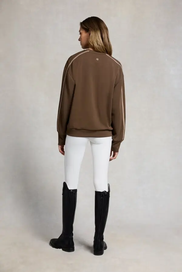 Holland Cooper Equestrian Crew Neck Sweat 's