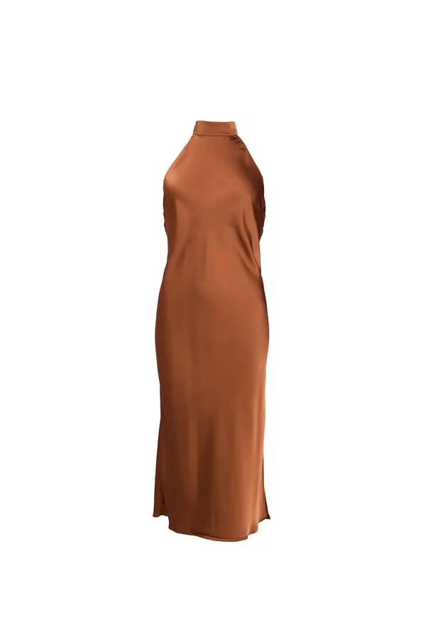 Holland Cooper Florence Satin Dress