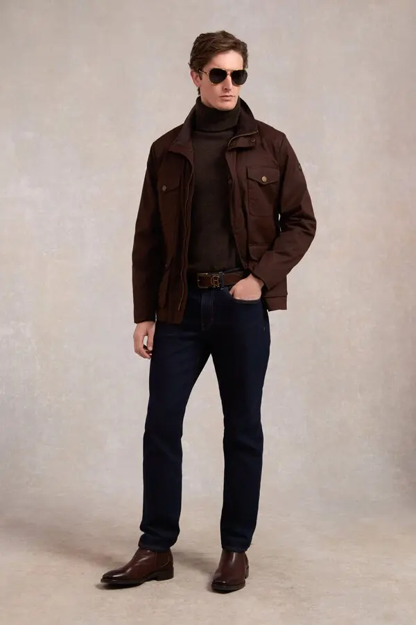 Holland Cooper Four Pocket Wax Jacket