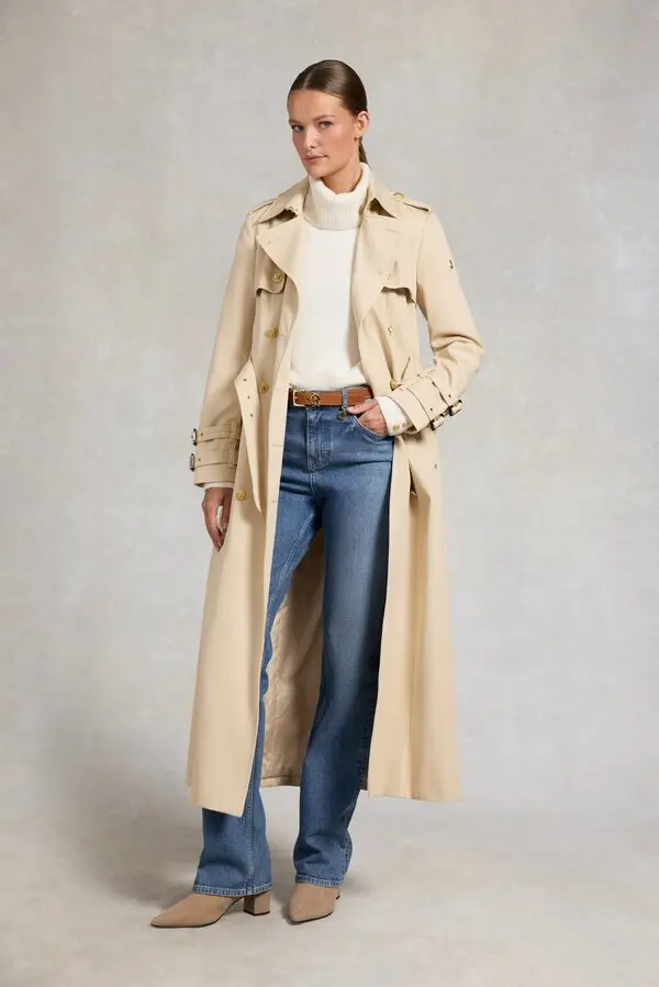 Holland Cooper Gatcombe Full Length Trench Coat 's