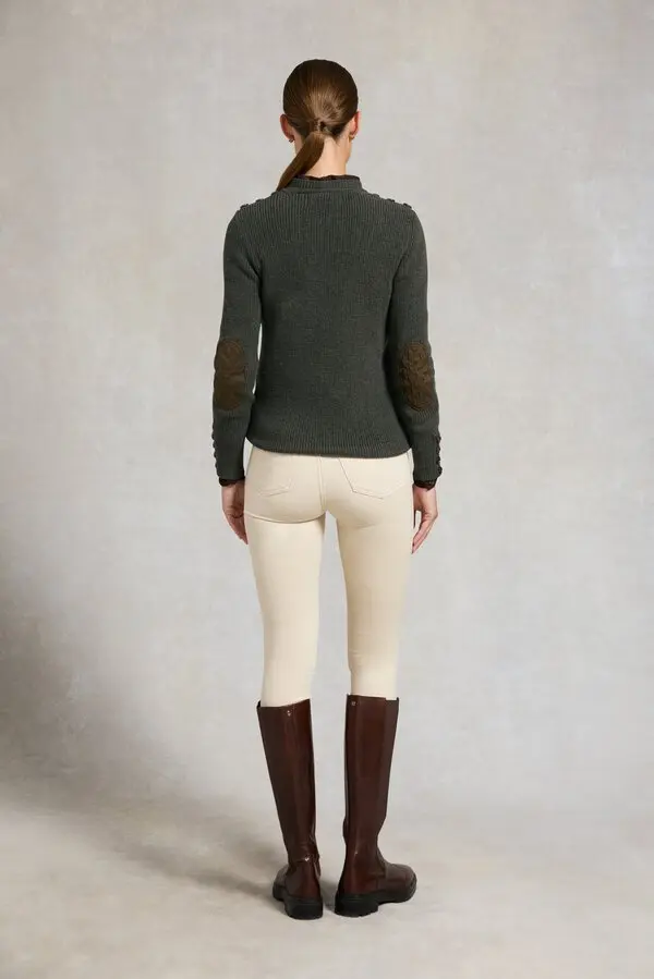 Holland Cooper Heritage Crew Neck Knit Marl 's
