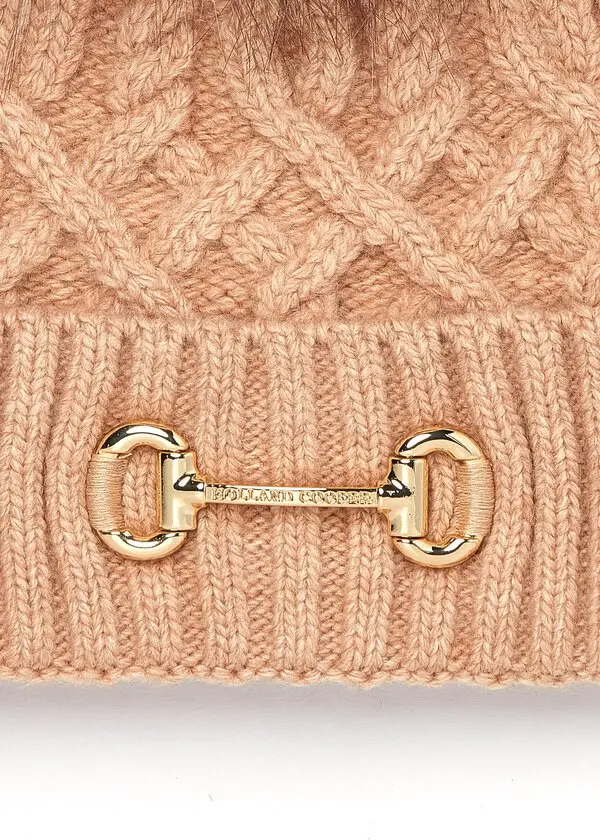 Holland Cooper Horsebit Bobble Hat 's