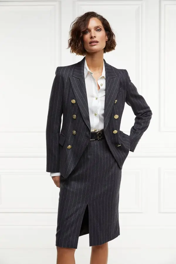 Holland Cooper Knightsbridge Blazer Pinstripe