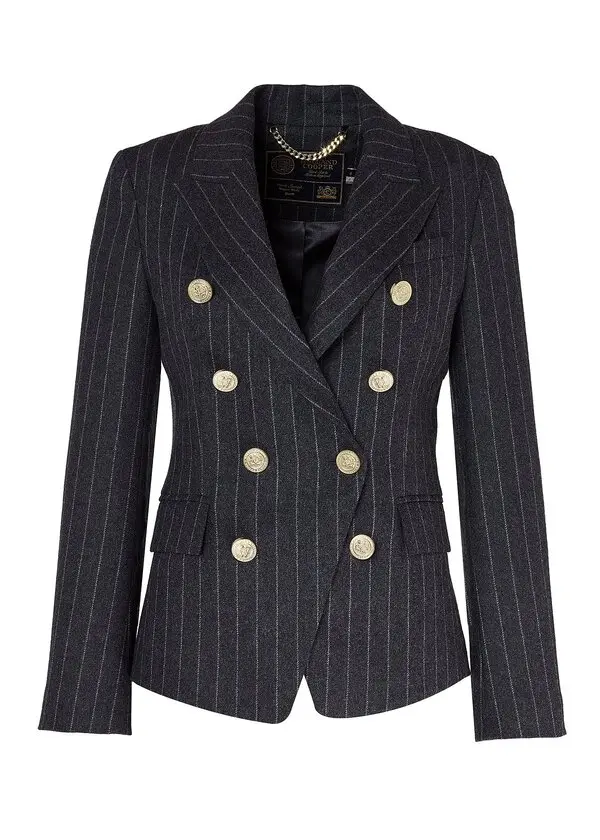 Holland Cooper Knightsbridge Blazer Pinstripe