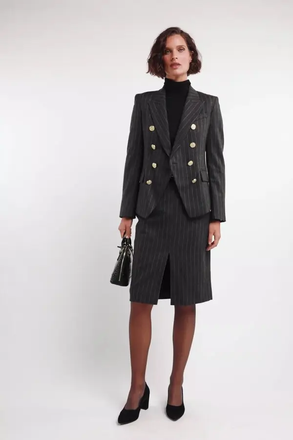 Holland Cooper Knightsbridge Blazer Pinstripe
