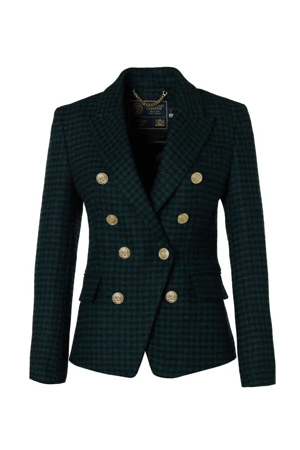 Holland Cooper Knightsbridge Blazer Houndstooth 's