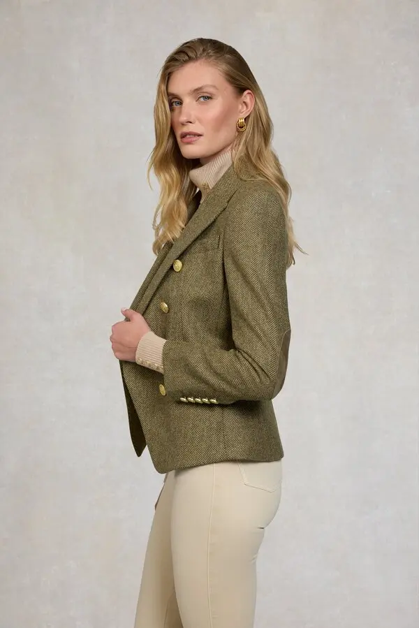 Holland Cooper Knightsbridge Blazer Herringbone