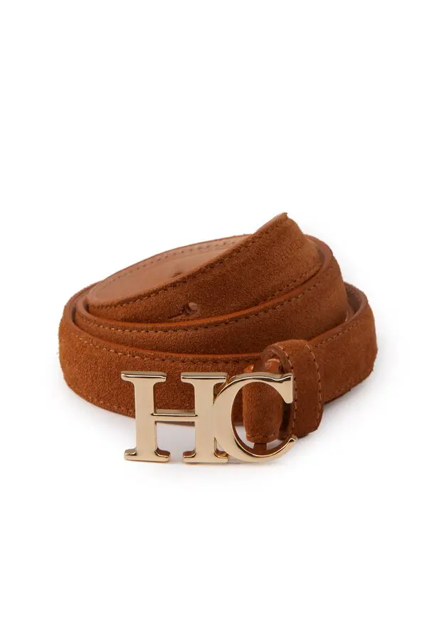 Holland Cooper Atelier Ultra Slim Belt Suede 's 2-4 's