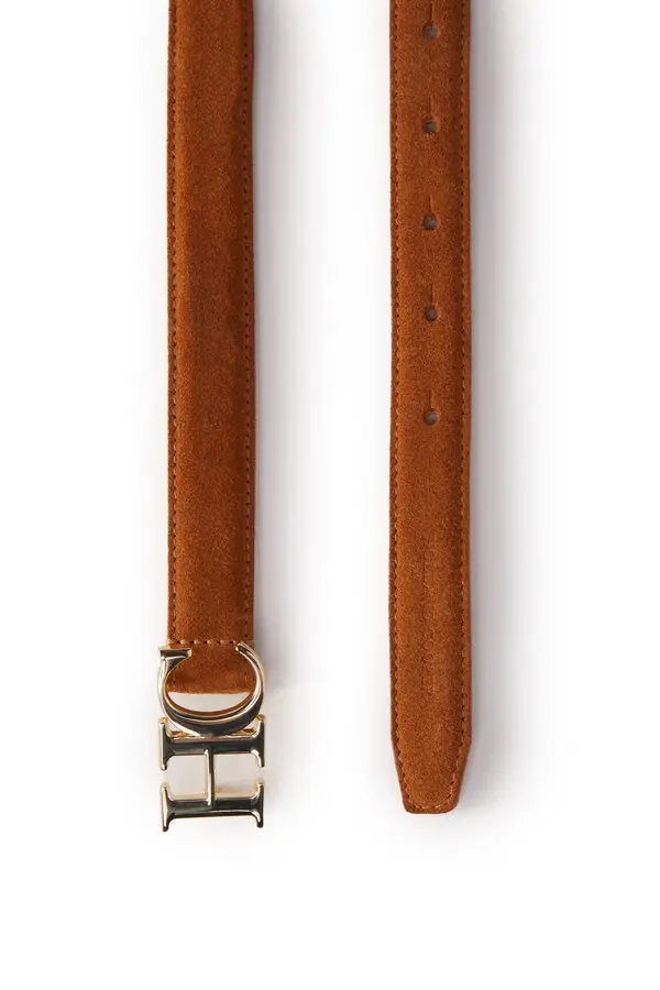 Holland Cooper Atelier Ultra Slim Belt Suede 's 2-4 's