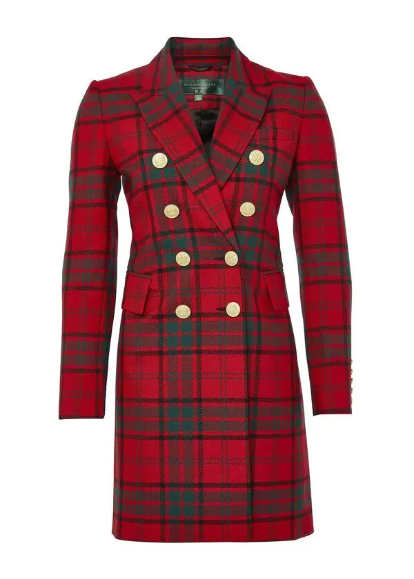 Holland Cooper Knightsbridge Coat Tartan 's