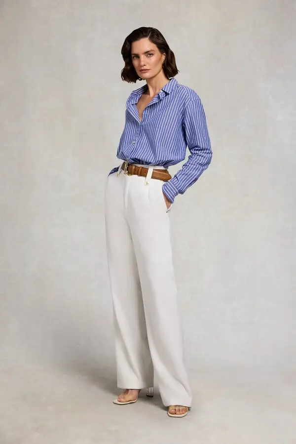 Holland Cooper Athena Shirt Dusty Stripe 's