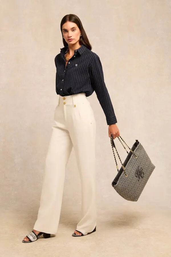 Holland Cooper Athena Shirt Pinstripe 's