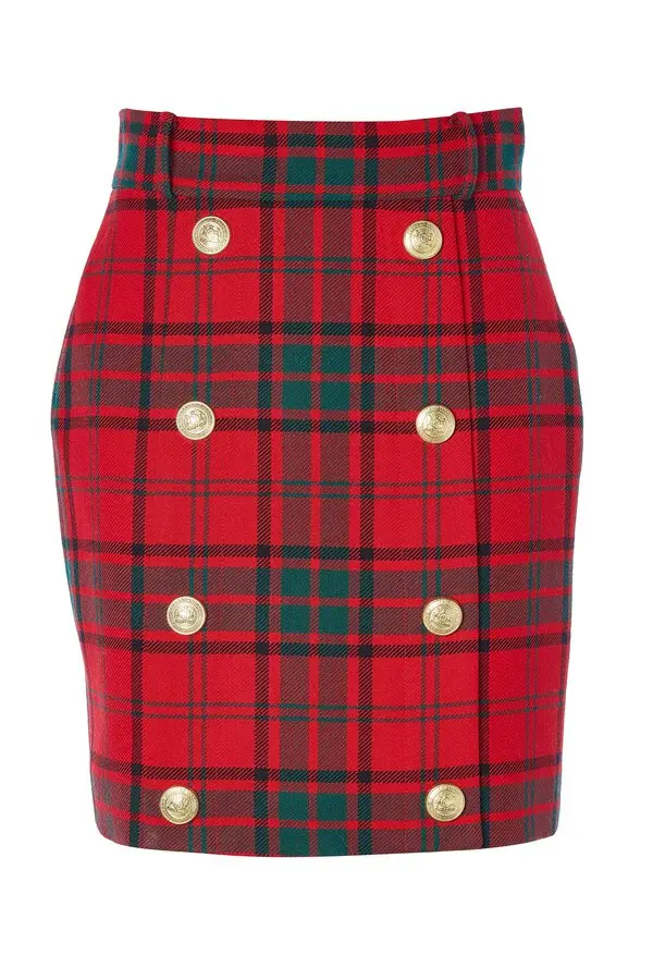 Holland Cooper Knightsbridge Skirt Tartan 's