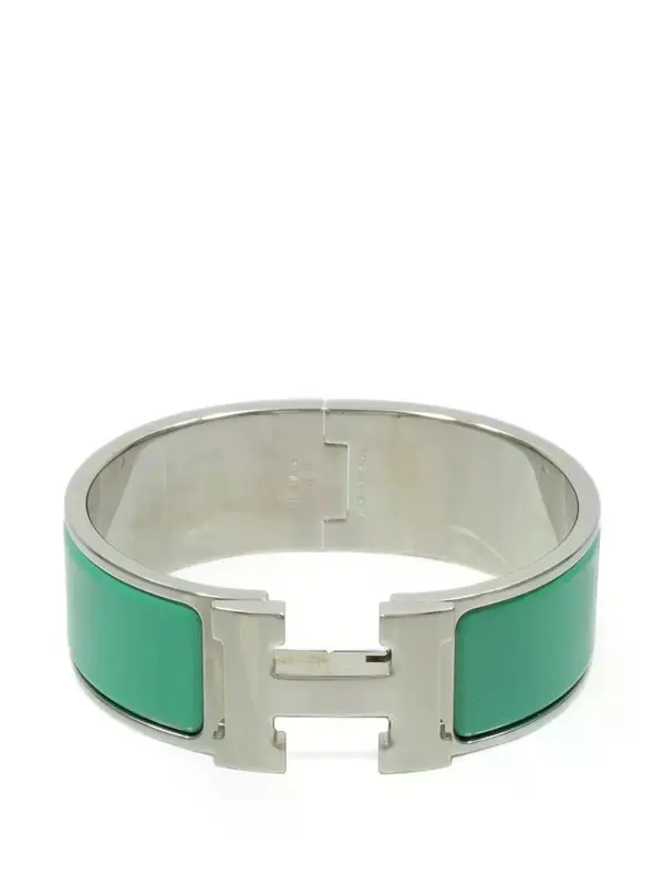 Hermès Clic-clac H Enamel Bracelet