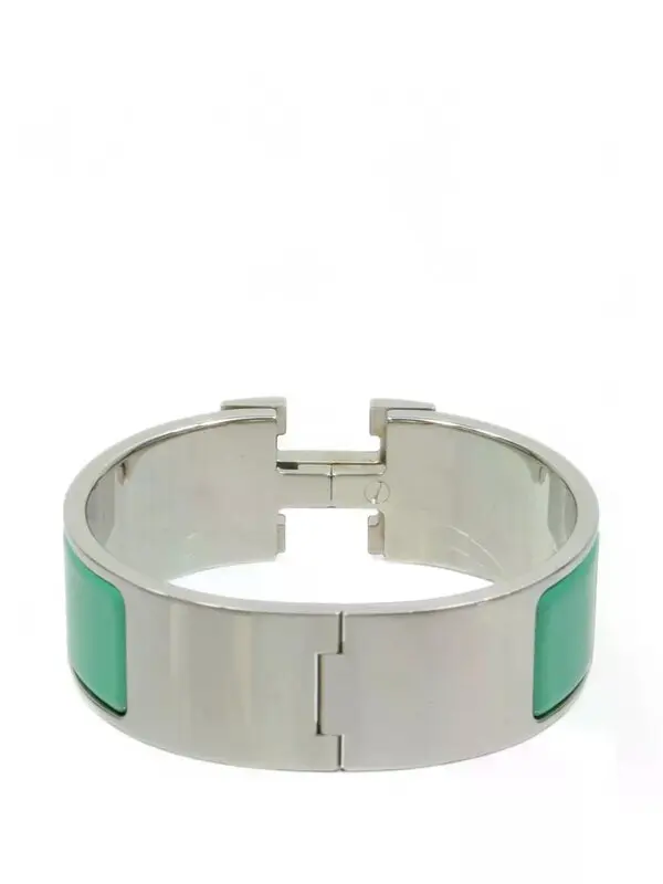 Hermès Clic-clac H Enamel Bracelet