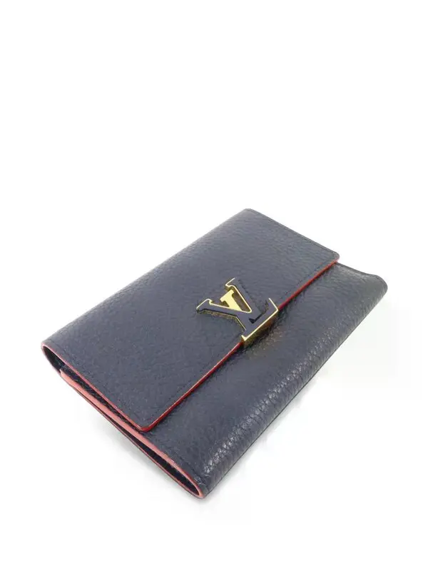 LOUIS VUITTON Capucines Leather Wallet