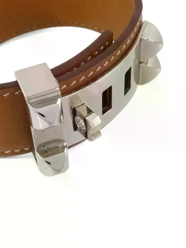 Hermès 2019 Collier De Chien Leather Bracelet