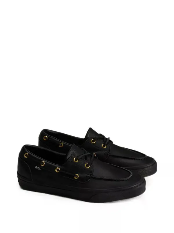 VANS Leather Lace-up Sneakers