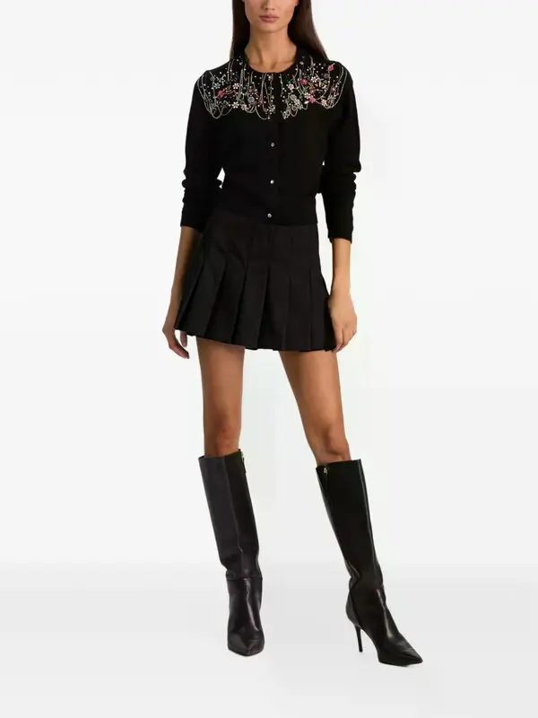 Alice + Olivia Dollie Embellished Cardigan