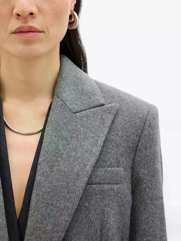Another Tomorrow Tailored Cashmere Coat