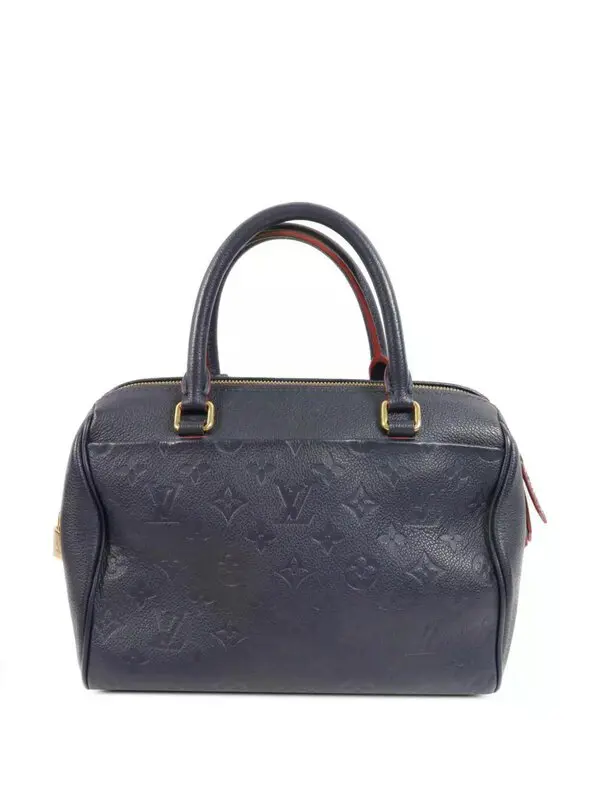 LOUIS VUITTON 25 Monogram Empreinte Speedy Bandoulière Tote Bag