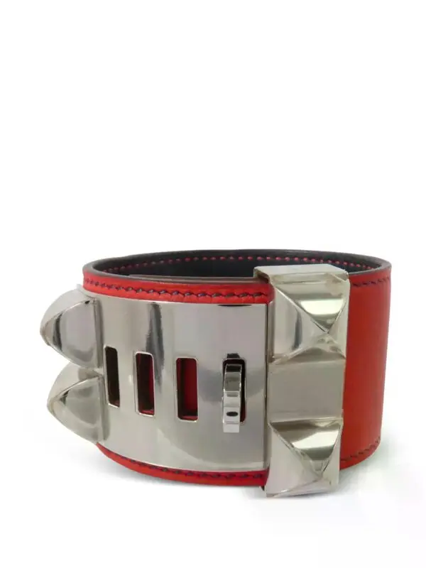 Hermès Collier De Chien Leather Bracelet