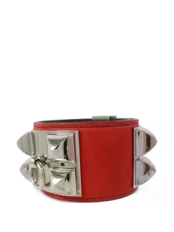 Hermès Collier De Chien Leather Bracelet