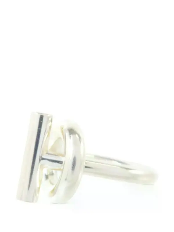 Hermès Echappee Engraved-logo Ring