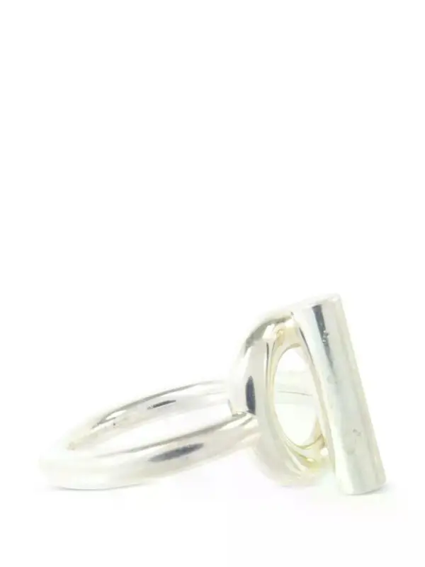 Hermès Echappee Engraved-logo Ring