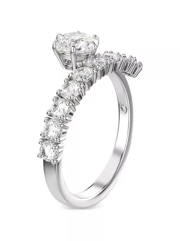 SWAROVSKI Matrix Cubic-zirconia Wrap-around Open Ring