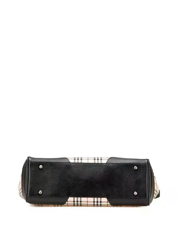 Burberry 2000-2017 House Check Canvas Tote Bag
