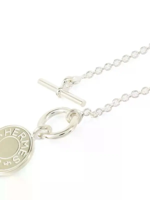 Hermès Amulettes Ex-libris Necklace