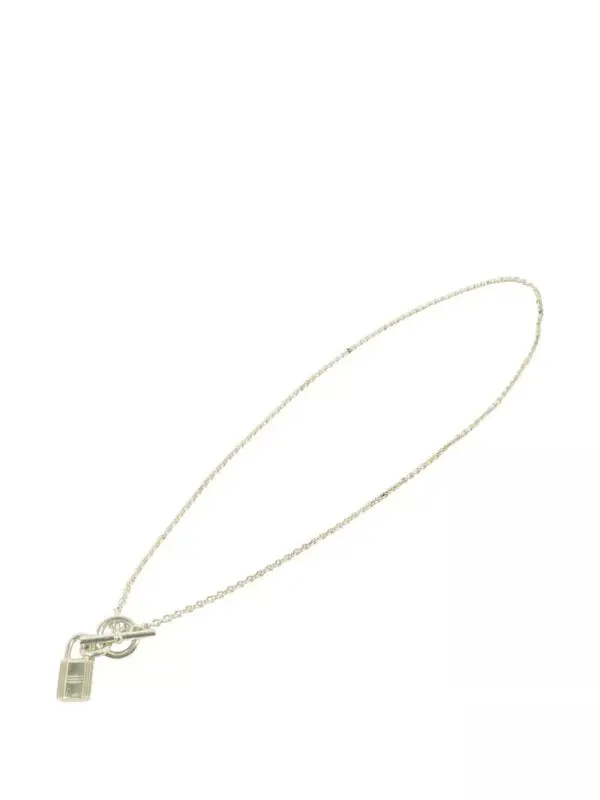 Hermès Padlock Pendant Necklace
