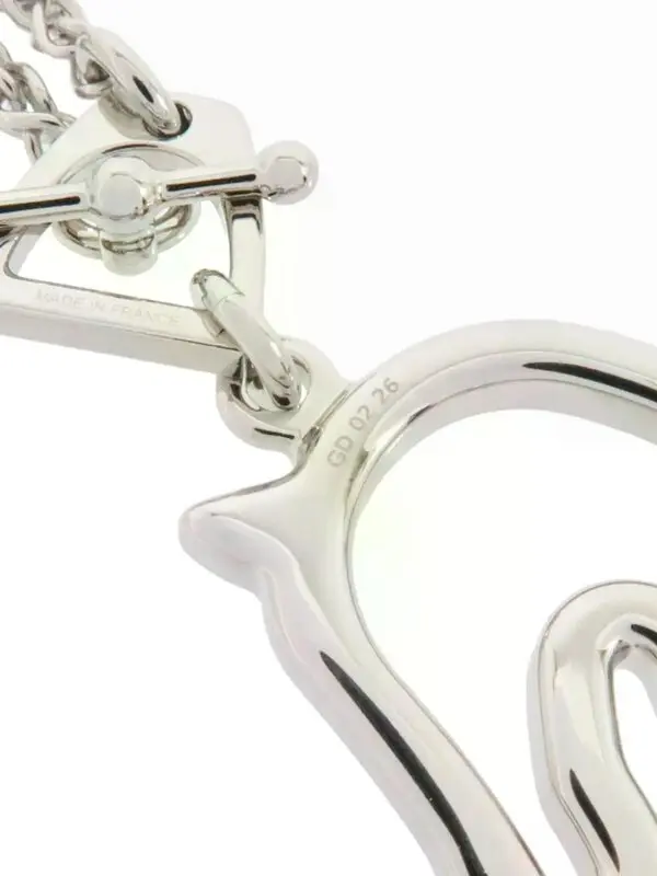 Hermès Tonnerre Horse-head-pendant Necklace
