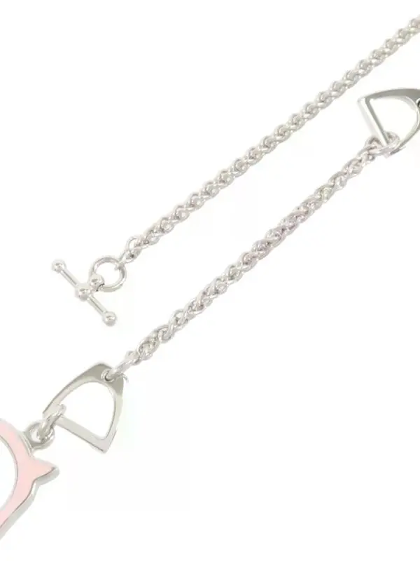 Hermès Tonnerre Horse-head-pendant Necklace
