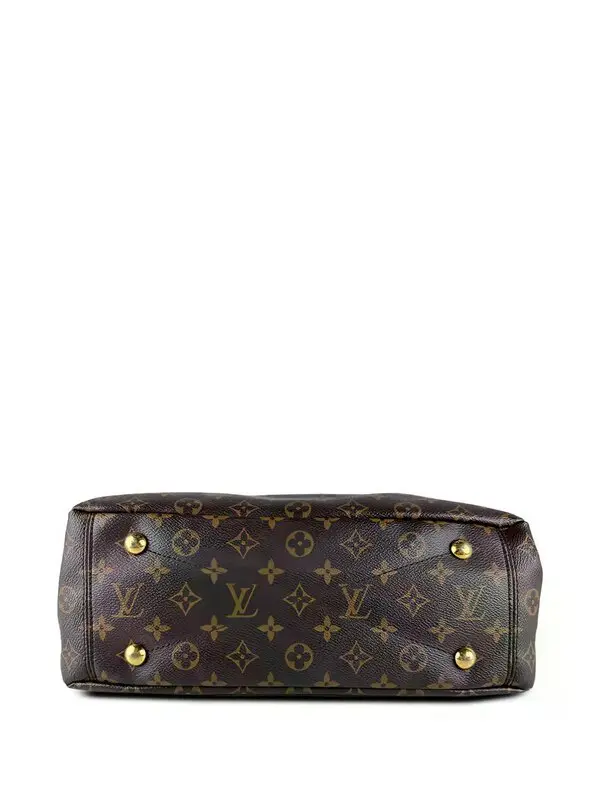 LOUIS VUITTON 2014 Monogram Pallas Mm Satchel - Brown
