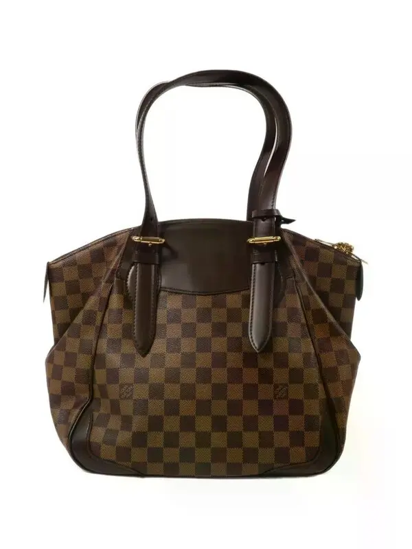 LOUIS VUITTON Mm Verona Damier Ebene Shoulder Bag