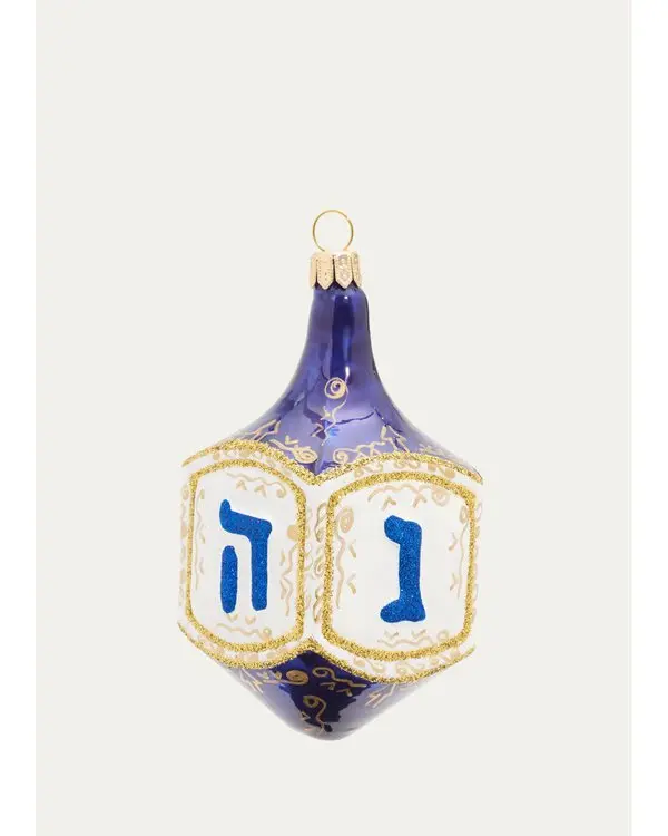 IMPULS Dreidel Glass Ornat