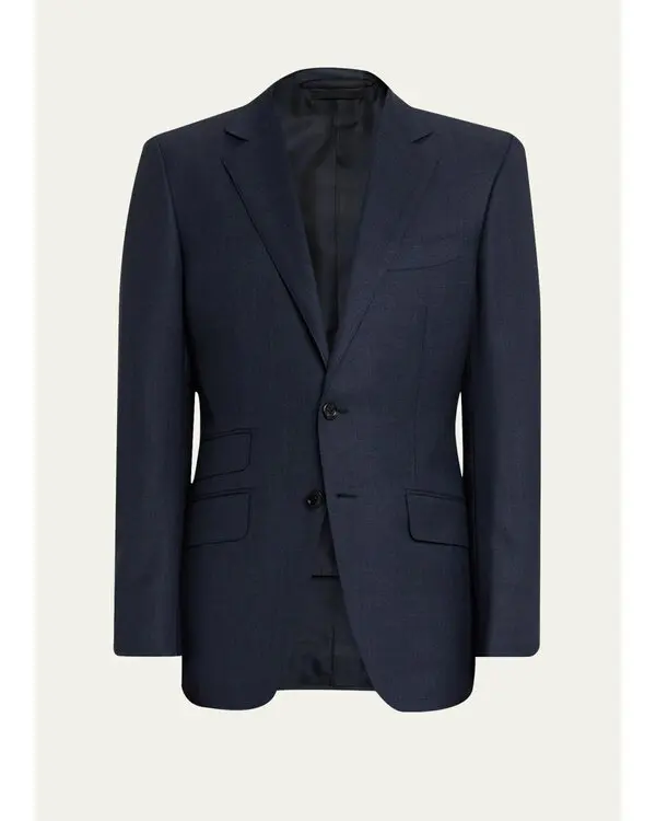 TOM FORD Wool Notch-lapel Two-piece Suit - Navy
