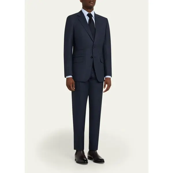 TOM FORD Wool Notch-lapel Two-piece Suit