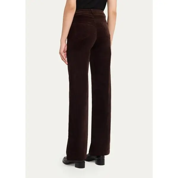L'AGENCE Scottie Velvet Bootcut Pants